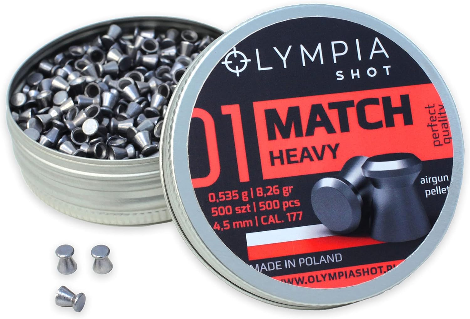 Olympia Shot Match Heavy Air Gun Pellets Review - Outdoor Life Reviews